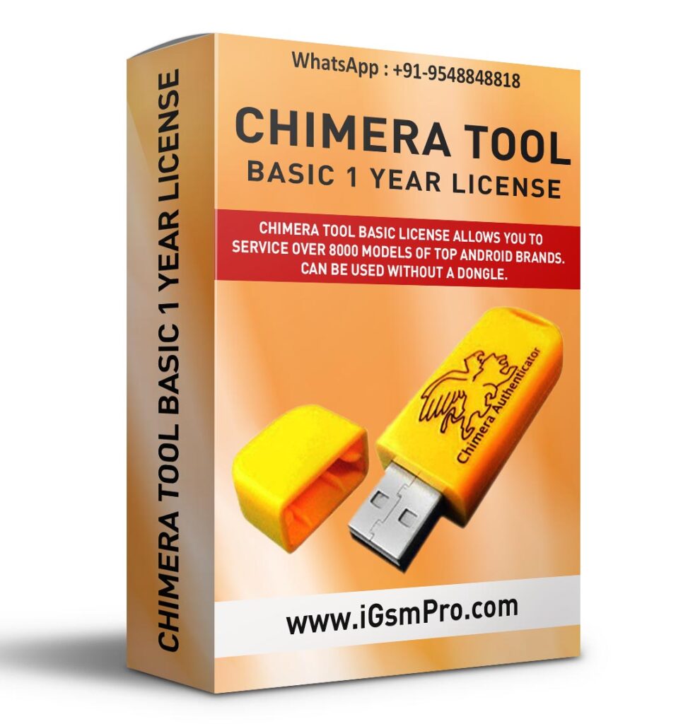 Chimera Tool Basic 1 Year License - iGsmPro